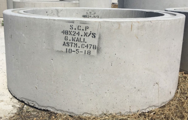 48" I.D. Manhole - Concrete Products - CalPortland